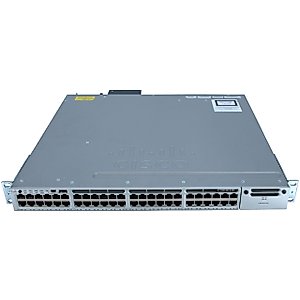 Cisco WS-C3850-48PW-S Catalyst 3850 48-Port PoE IP Base Switch (Renewed)