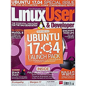 LINUX USER & DEVELOPER MAGAZINE, ISSUE 178 UBUNTU 17.04 SPECIAL ISSUE^