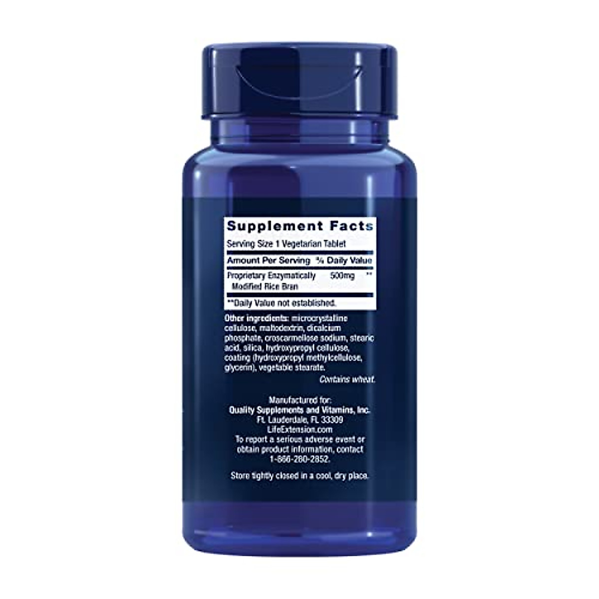 Life Extension NK Cell Activator – Enzymatically Modified Rice Bran Extract Supplement for Immune System Health Support and Protection – Non-GMO, Vegetarian – 30 Tablets