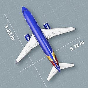 Sky Trek Model Airplanes Southwest Airplane Airlines Plane Aircraft Model for Display Collection and Gifts.