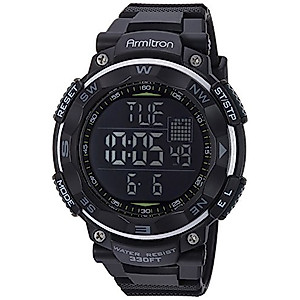Armitron Sport Men's 40/8254BLK Black Digital Chronograph Watch