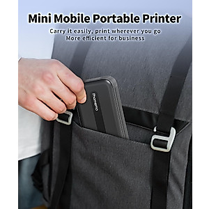 Phomemo Portable Printer,[Upgrade] M832 Inkless Printer,Portable Printers Wireless for Travel,8.5''x 11''Thermal Printer Support Multi Sizes for Home,Office,Car,Compatible with Phone &Laptop