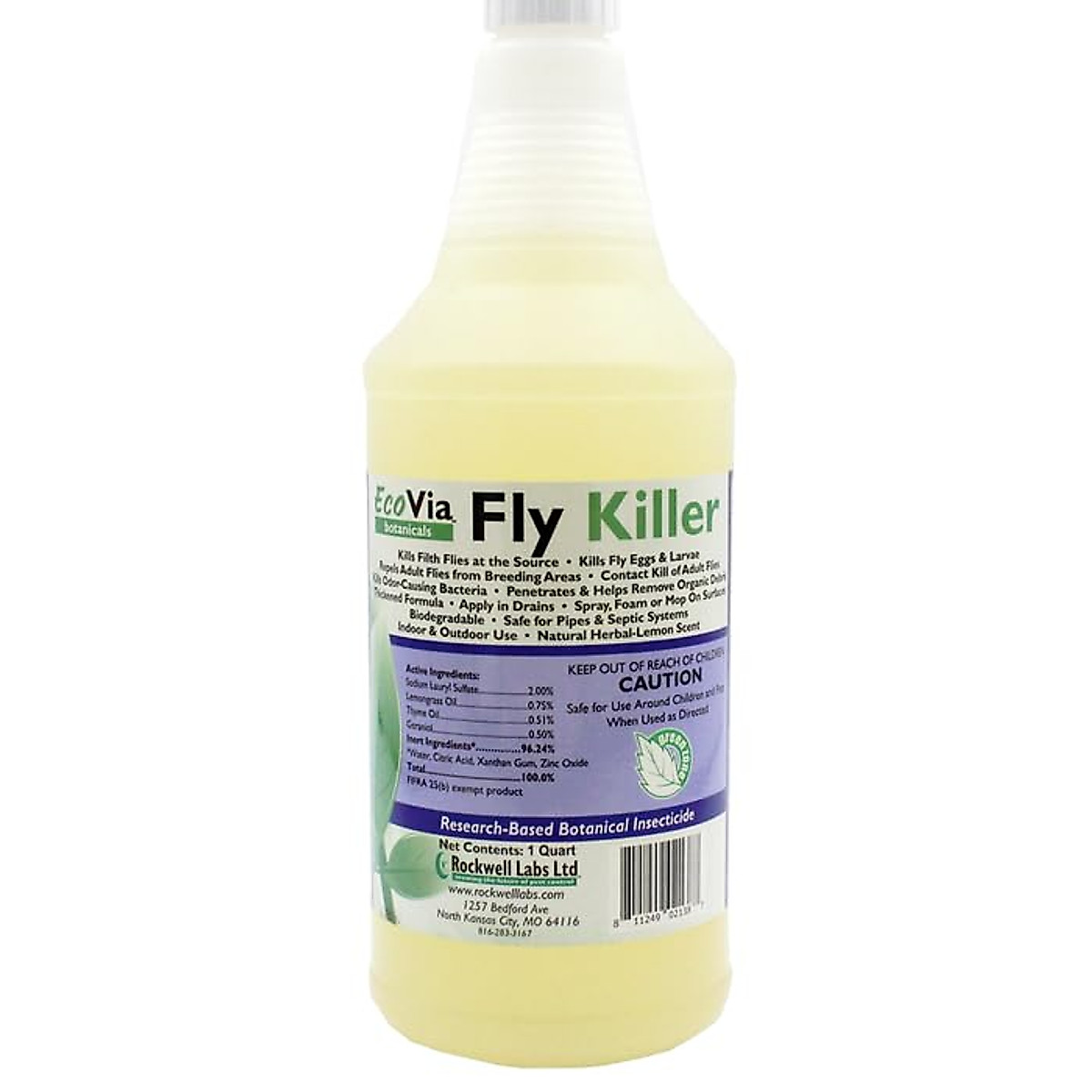 Rockwell Labs - EcoVia Fly Killer - 32oz