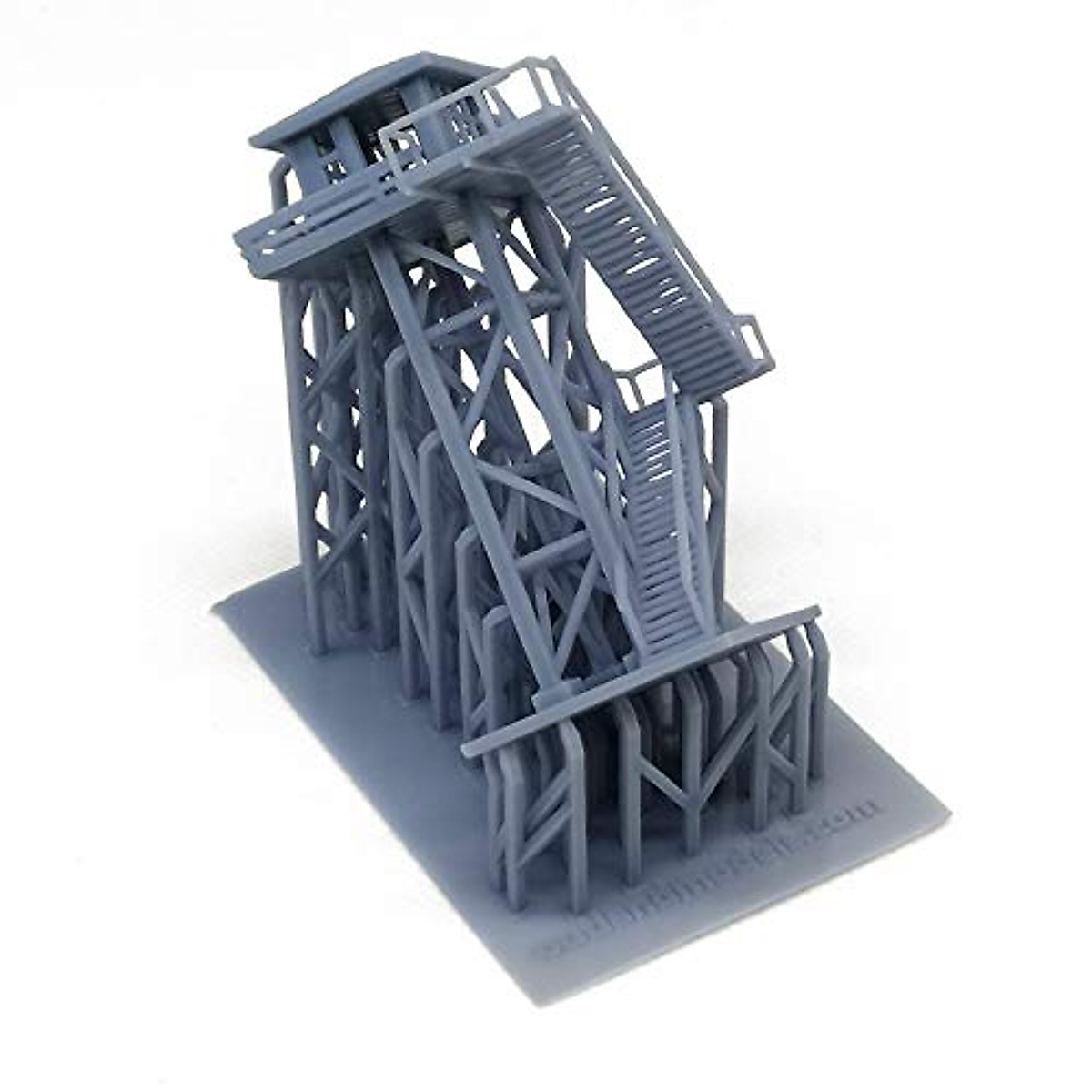 Outland Models Railroad Scenery Large Watchtower Grey N Scale 1:160