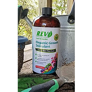 Organic REV Natural Plant Food 32 Ounce for Healthier Plants