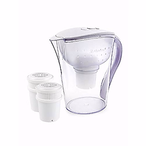 AquaBliss 3-Pack Replacement Water Filter Cartridges – XL 2 Times Longer Lasting, Purifying Water Filters Deliver Safe Clean Tasting Drinking Water Free from Harmful Contaminants & Sediment