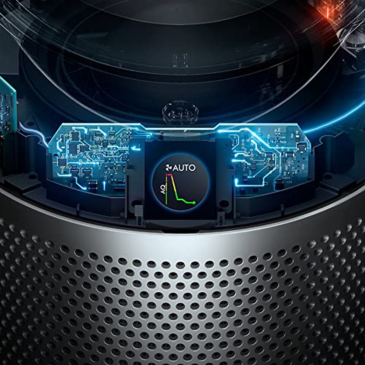 Dyson Purifier Cool™ TP07 Smart Air Purifier and Fan - White/Silver