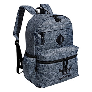adidas Originals Trefoil 2.0 Backpack, Jersey Onix Grey, One Size