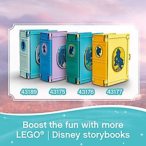 LEGO Disney Frozen 2 Elsa and The Nokk Storybook Adventures Building Toy 43189 Movie-Inspired Frozen Toy Set, Gift Idea for Kids Boys Girls Age 5+, Portable Travel Toy with Micro Dolls and Olaf Figure