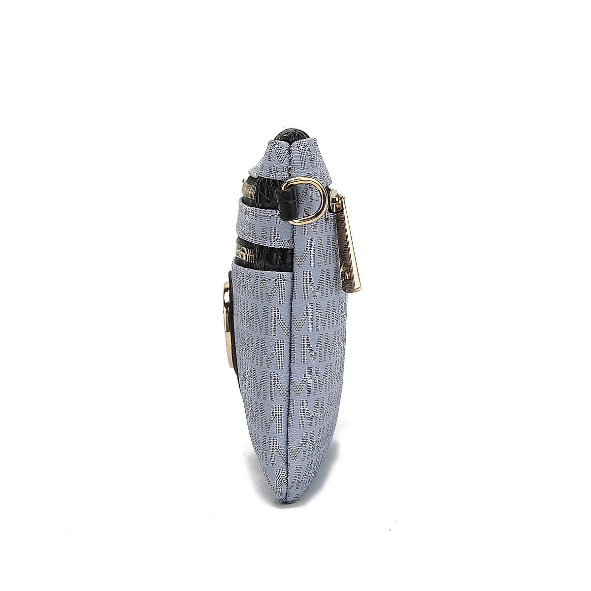 MKF Collection Women Crossbody Bag, Adjustable Strap Small WristletHandbag Shoulder Bag By Mia K