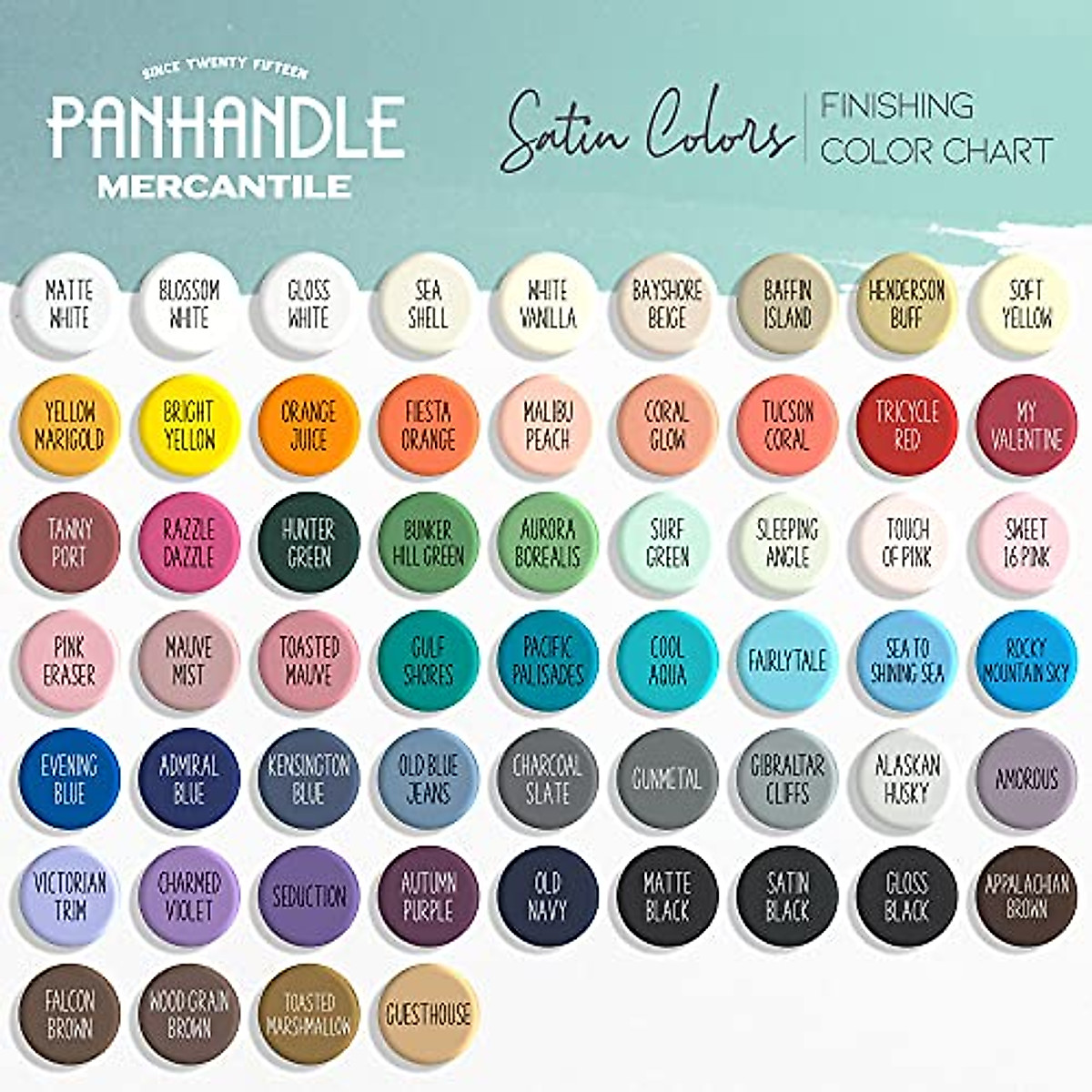 Personalized Last Name Wood Sign with Established Date by Panhandle Mercantile | Custom Cut & Finished | Customizable Font | Choose from our 90+ Color Options | Up to 72” Wide