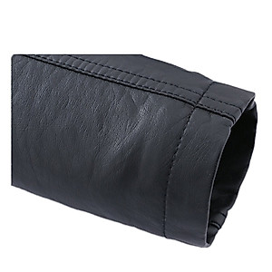 LJYH Boy's&girl's Collar Faux Motorcycle Leather Jackets Kids Spring Biker Coats Black 3/4yrs（100cm）