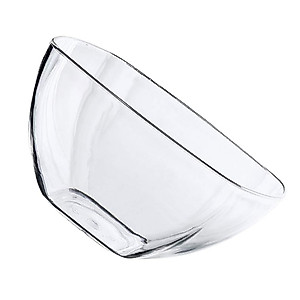 Cabilock Salad Serving Bowl Clear Acrylic Salad Bowl Platter Fruit Holder Mixing Bowl Food Storage Bowl for Dessert Cereal