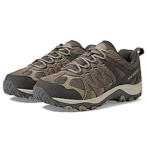 Merrell Accentor 3 Waterproof Shoes for Men - Leather and Mesh Upper, Textile Lining, and Lightweight EVA Foam Midsole Boulder 11 M
