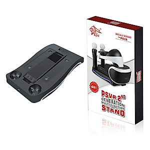 Stand Holder for PS4VR Handle Seat Charger Bracket VR Game Controller Black