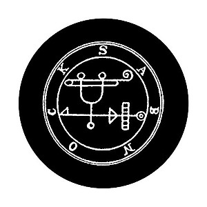 Seal of Sabnock Sigil Talisman Demon Circle PopSockets Grip and Stand for Phones and Tablets