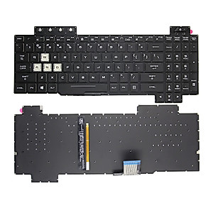 Laptop Keyboard Compatible with ASU-S TUF Gaming FX95 FX95G FX95D FX705 GL504 FX505 FX505G