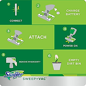 Swiffer Sweep and Vac Floor Vacuum Starter Kit, 1 ct