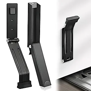 Door Stoppers to Keep Door Open: Self Adhesive Door Stopper, Easy Pedal Kick Down Door Stop Self Adhesive Door Stop Holder with Non Slip Rubber Tip, One Touch Door Stop Doorstops Easy Install