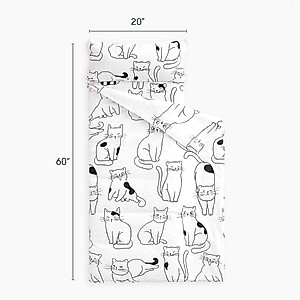 Wake In Cloud - Extra Long Nap Mat with Removable Pillow for Kids Toddler Boys Girls Daycare Preschool Kindergarten Sleeping Bag, Space Stars Rockets on Gray Grey, 100% Cotton with Microfiber Fill