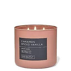 Works Cinnamon Spiced Vanilla 3 Wick Candle 14.5 oz / 411 g