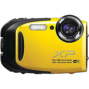 Fujifilm XP70 16 MP Digital Camera with 2.7-Inch LCD (Yellow)