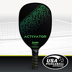 Franklin Sports Pickleball Paddle - Activator Wooden Core Pickleball Paddles - USA Pickleball (USAPA) Approved - 13mm Thick Core