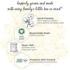 Burt's Bees Baby Baby Boys' Pj Set, Tee and Pant 2-piece Pajamas, 100% Organic Cotton, Autumn Wagons, 3 Years