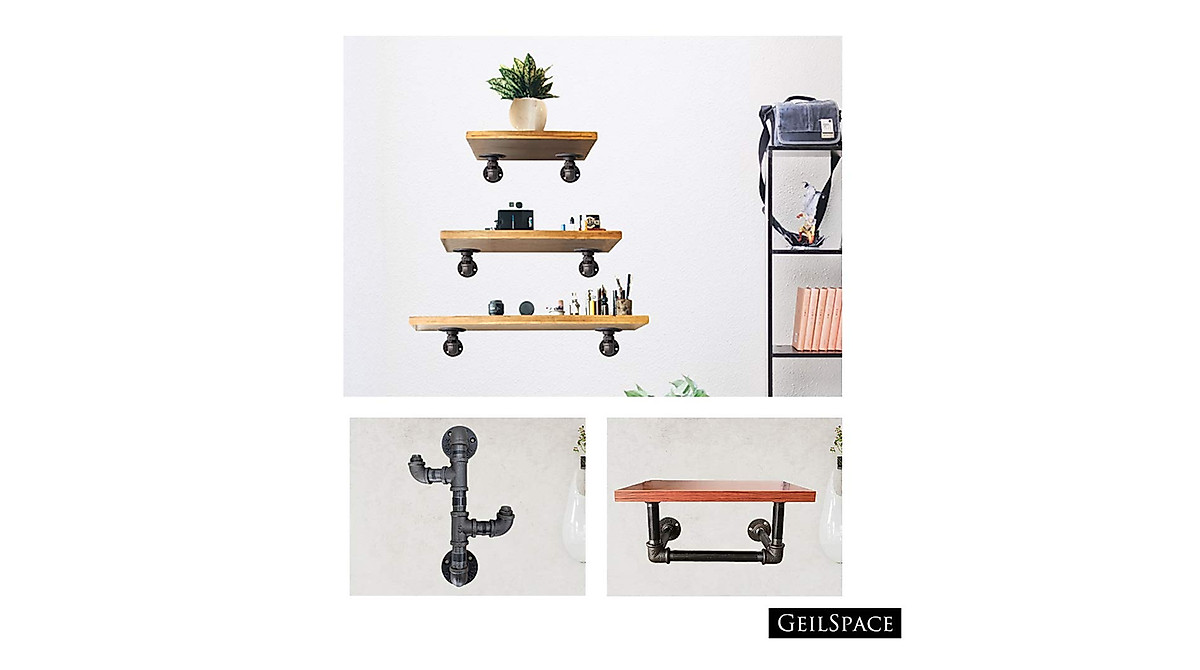 Heavy Duty Grey Metal Pipes for Industrial DIY Shelving