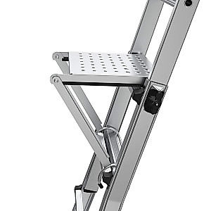 Little Giant Ladder Systems, Work Platform, Ladder Accessory, Aluminum, 375 lbs weight rating, (10104)