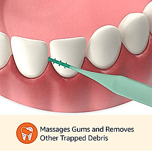 Amazon Basics Interdental Picks, 100 Count, 1 Pack