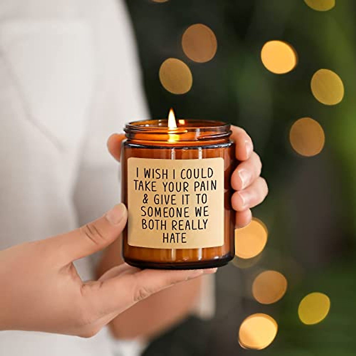 Get Well Soon Gifts for Women Men, Feel Better Candles Gifts for Women Men After Surgery, Inspirational Gifts, Sympathy, Grieving, Condolence, Divorce, Miscarriage, Sorry for Your Loss, Cancer Gifts