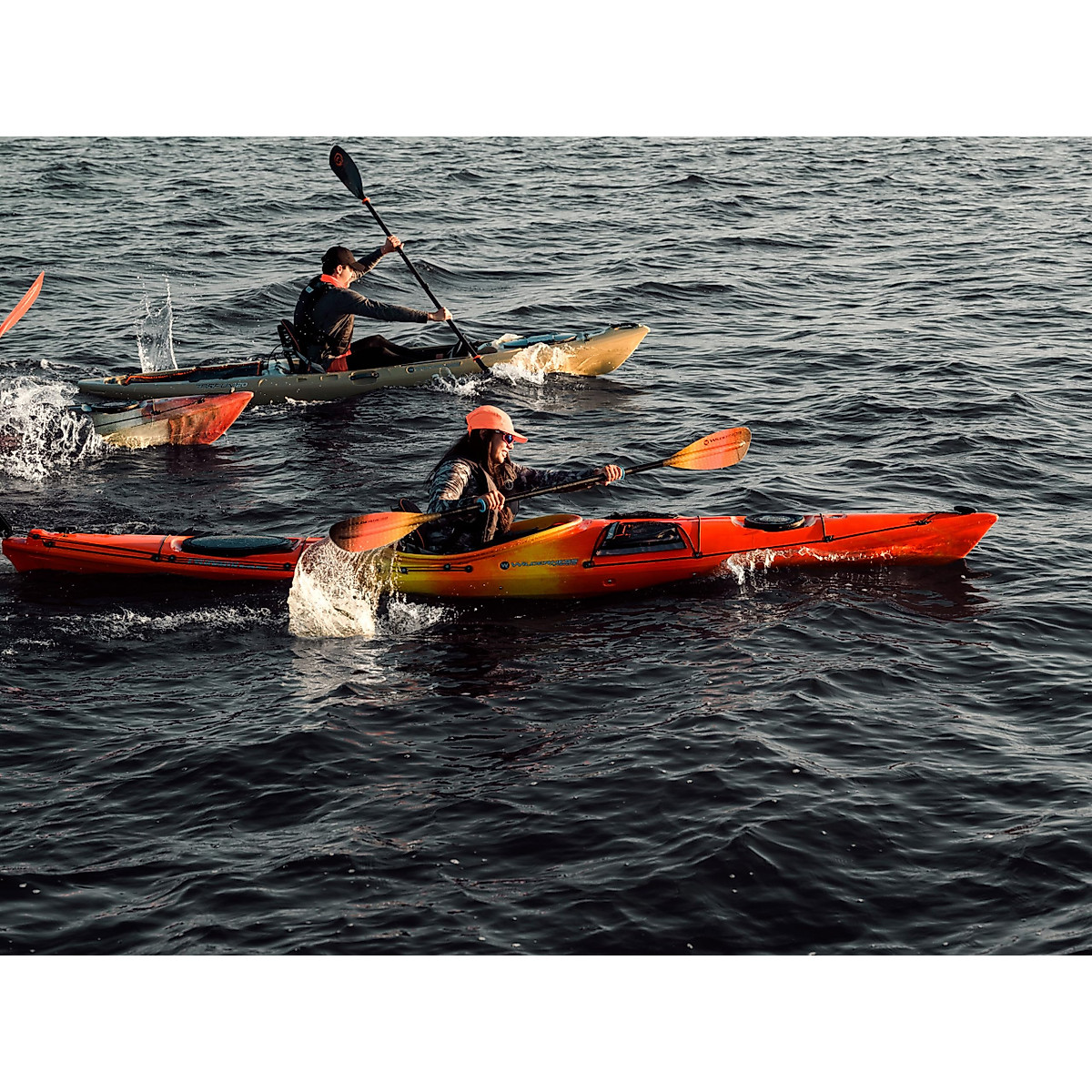 Wilderness Systems Tsunami 140 | Sit Inside Touring Kayak | Kayak with Rudder | 14' | Mango