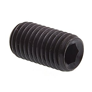 Prime-Line 9183584 Socket Set Screws, 1/4 in-28 X 1/2 in, Black Oxide Coated Steel (25 Pack)