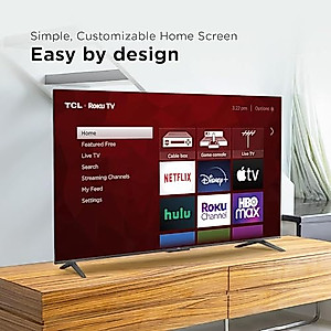 TCL 65" Class 4-Series 4K UHD HDR Smart Roku TV – 65S455