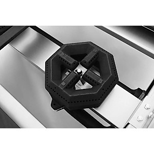 Atosa CookRite ACHP-2 12" Heavy Duty Vertical Countertop Gas Hot Plate Stock Pot Range for Hotel Food Truck Caterer | 12"W x 27 3/5"D x 13.5"H, Stainless Steel, (2) Burner 64,000 BTU, Natural Gas (NG)