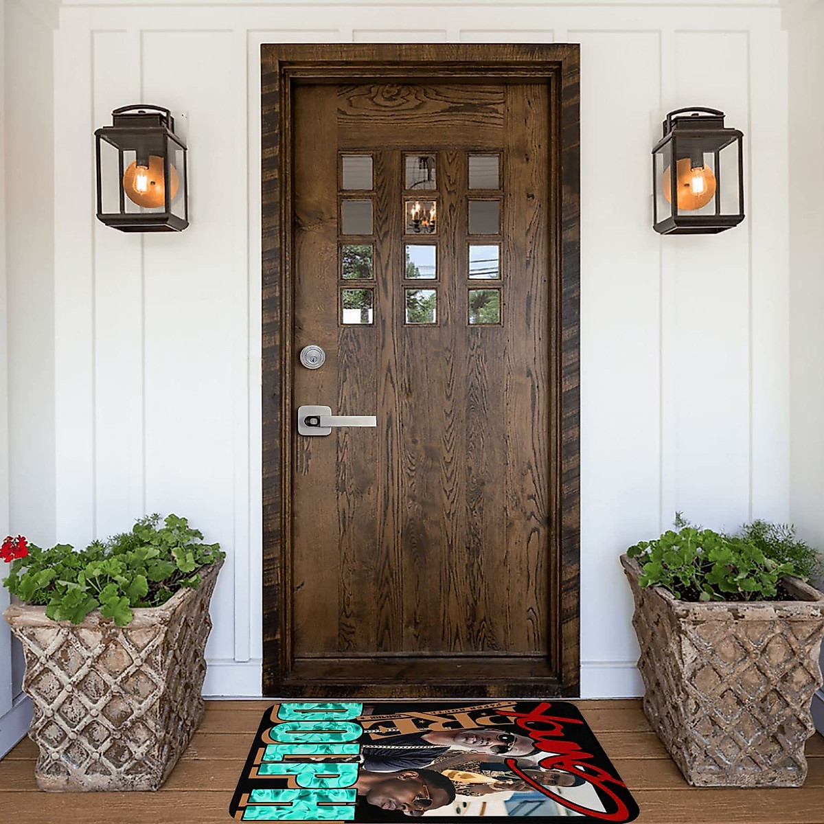 BeverlyJHoward Young Rapper Dolph Carpet Bedroom Living Room Floor Mat Anti-SlipHome Decoration Carpet 16x24in