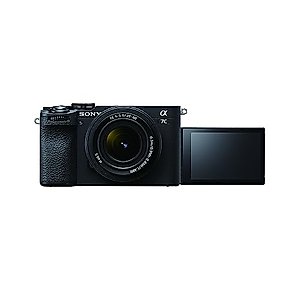 Sony Alpha 7C II Full-Frame Interchangeable Lens Camera Lens Kit - Black