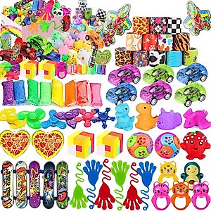 52 Pcs Party Favors for Kids 4-8, Birthday Gift Toys, Goodie Bag Stuffers, Treasure Box Carnival Prizes, Gifts Classroom, Pinata Bags Filler Boys and Girls 8-12