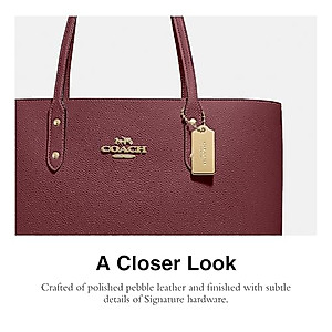 COACH Signature Town Tote, Wine