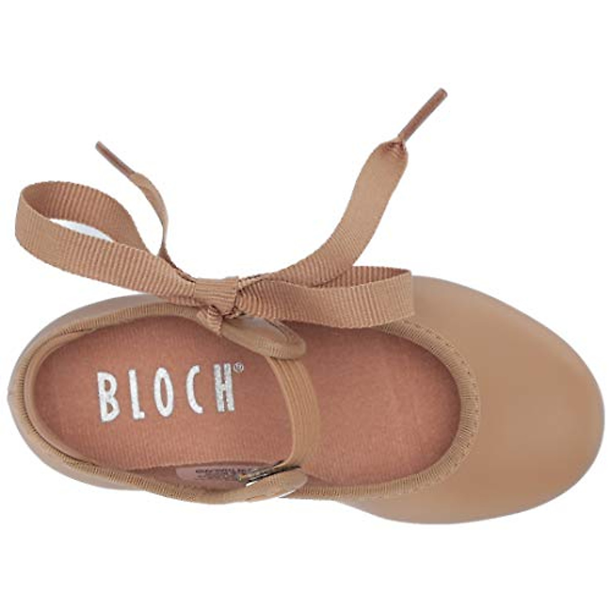 Bloch Girls Annie Tyette Dance Shoe, Brown Tan, 5 Toddler