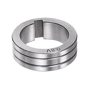 HARFINGTON Mig Welder Wire Feed Drive Roller 30mm x 22mm x 10mm x 4mm Keyway Width Roll Parts Replacement U Groove 0.03"-0.04"