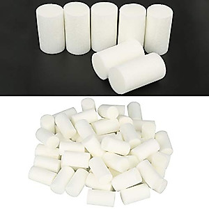 50PCS Pump Filter Core Replacement, Pump Filter Sponge, Pump Filter, for Electric High Pressure Pump Compressing Machine System