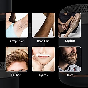 Electric Razor for Men Pocket Size Mini Portable Shaver Wet and Dry Mens Razor USB Rechargeable Shaver Charging Easy One-Button Use Suitable for Home,Car,Travel