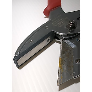 Replacement Anvil and Safety Button for Craftsman Edge Utility Cutter 9-37309 and Ronan Edge Utility Cutter (With Replacement Screws)