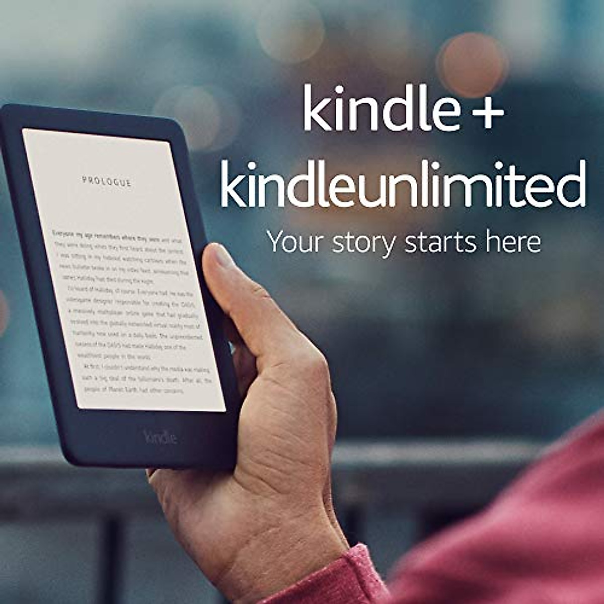 Kindle (2019 release)- With a Built-in Front Light - White - Without Lockscreen Ads + 3 Months Free Kindle Unlimited (with auto-renewal)
