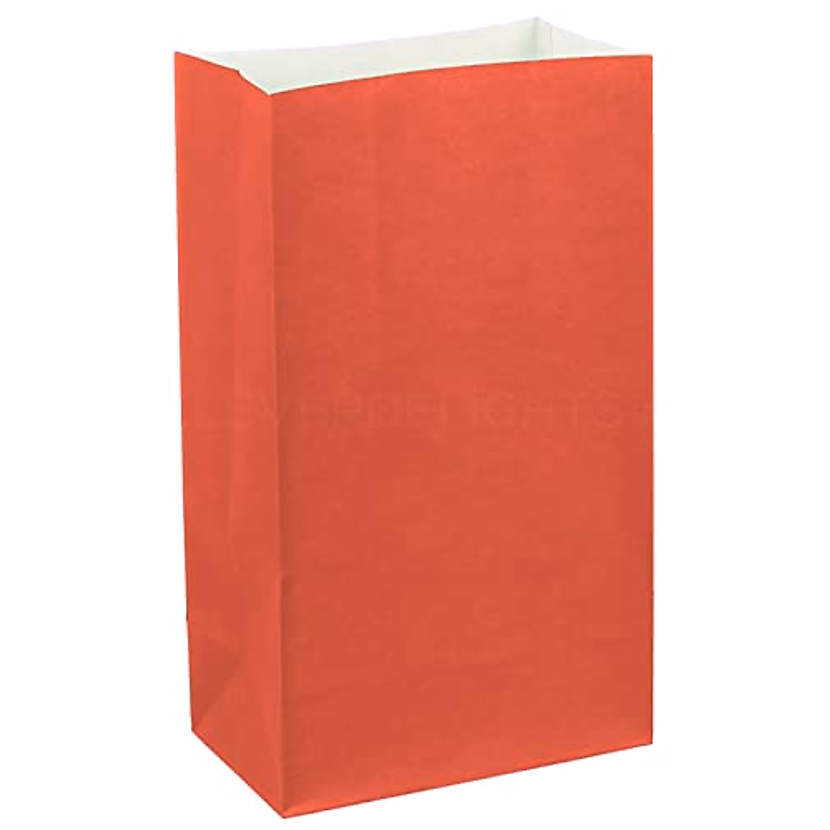 CleverDelights Red Luminary Bags - 30 Pack - Wedding Christmas Holiday Luminaria