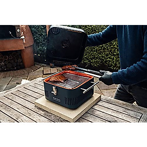 Everdure by Heston Blumenthal Premium Large Grilling Tweezers: Brushed Stainless Steel, Soft Grip Handle and Lightweight, Perfect Precision Tweezers for Handling Small Items on The Grill or Cooktop