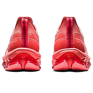 ASICS Women's Gel-Kinsei Blast LE 2 Running Shoes, 7.5, Papaya/White