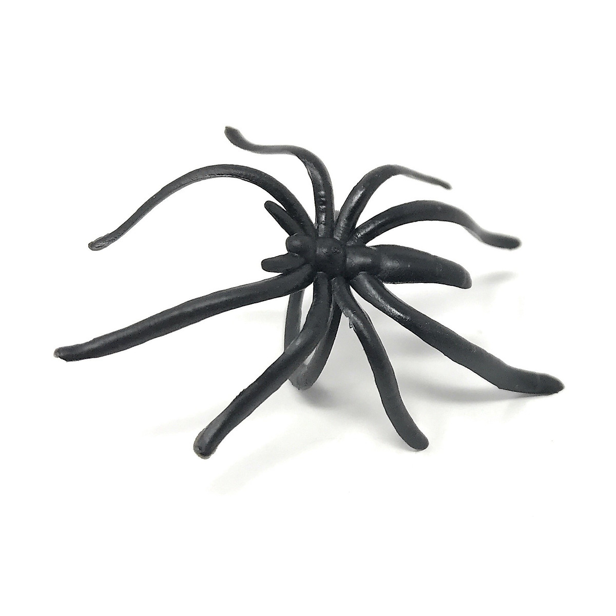 288 Bulk Halloween Spider Ring Assortment - Orange, Purple, Black, and Glow-in-the-Dark Creepy Crawly Party Favors, Treats, and Cupcake Toppers